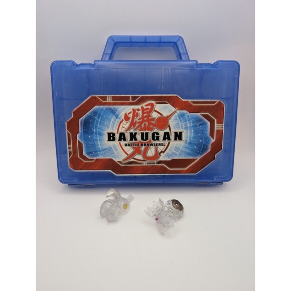 Bakugan | Toys | Bakugan Battle Brawlers Clear Blue Plastic Storage ...